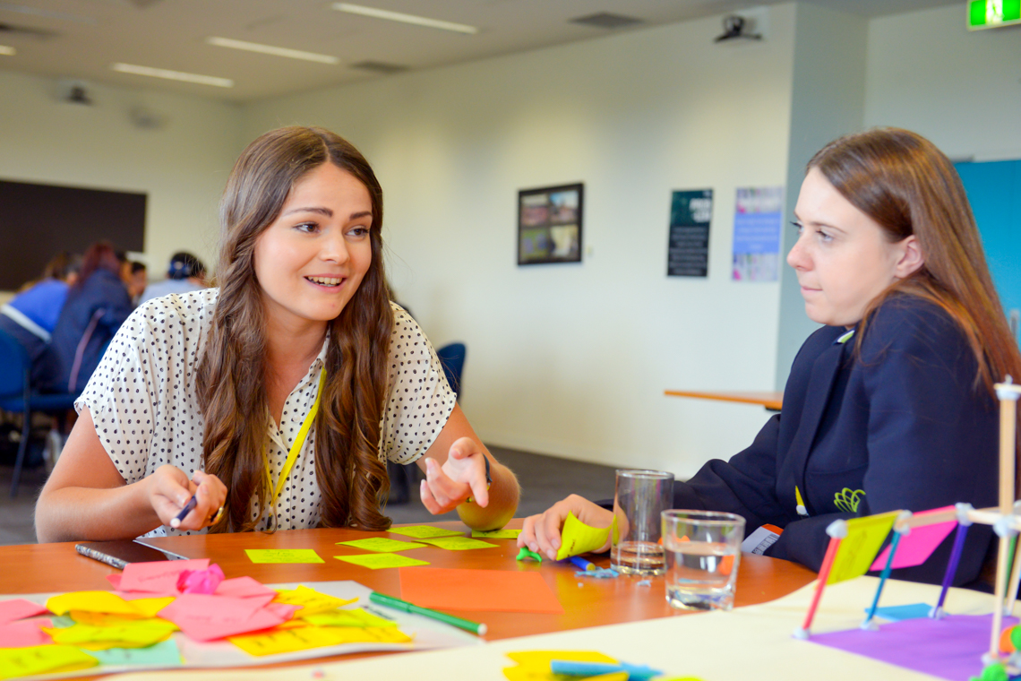 Students help shape the design of Casey Tech School